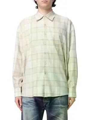 Our Legacy Borrowed Check-print Shirt - Neutrals