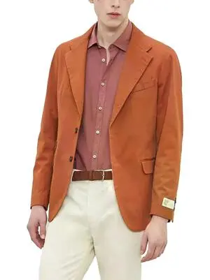 Massimo Alba Catch2 Single-breasted Blazer - Orange