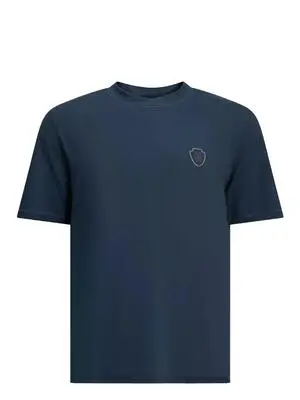 Brunello Cucinelli Crew-neck T-shirt - Blue
