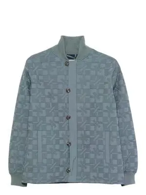KENZO Gram Quilted Logo-plaque Jacket