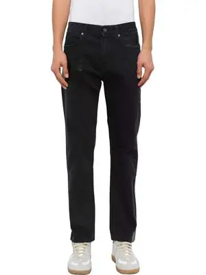 Alexander McQueen Taped Slim-fit Jeans - Black