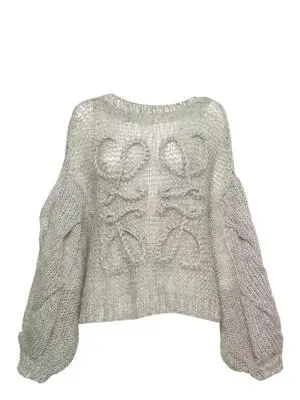 LOEWE Anagram-detail Oversized Sweater