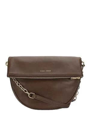 DEADLY PONIES Mini Leopard Crossbody - Cocoa