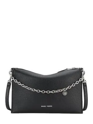DEADLY PONIES Siamese Bag Black/silver