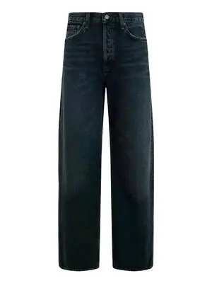 AGOLDE Faded Wide-leg Jeans