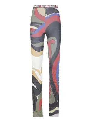 Ottolinger Psychedelic-print Mesh Trousers - Grey