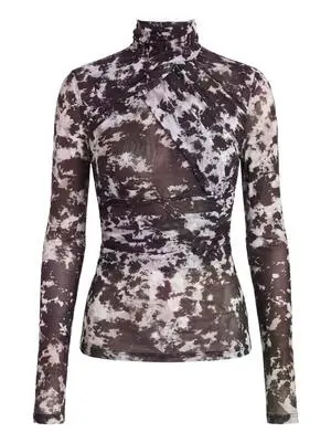 NICHOLAS Long-sleeves Top Brown
