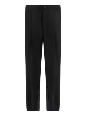 Herno Wool-twill Pleated Trousers - Grey
