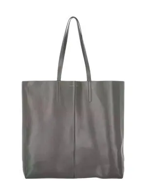 CARVEN Jean Logo-embossed Leather Tote Bag
