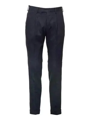 PT TORINO Master Pleated Trousers - Grey