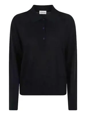 P.a.r.o.s.h Polo-collar Sweater - Blue