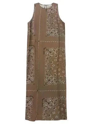 8PM Taormina Paisley-print Sleeveless Maxi Dress