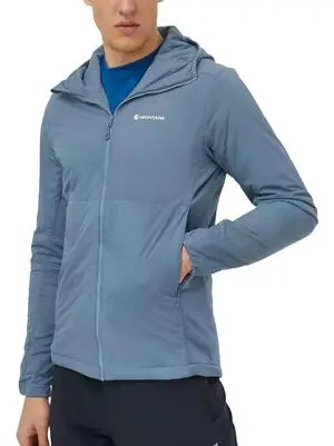 MONTANE Logo-print Hooded Performance Jacket - Blue