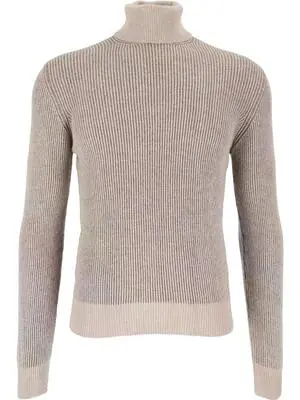 CIRCOLO 1901 Wool Roll-neck Sweater - Neutrals