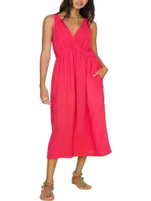 XIRENA Faedra Cotton Midi Dress