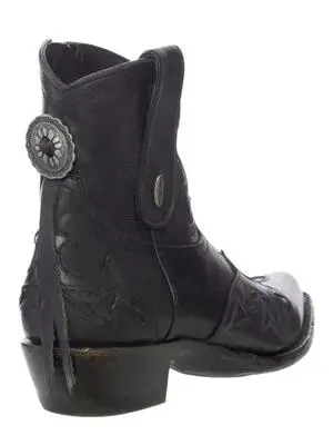 MEXICANA Stitched Plus Western Boots - Black