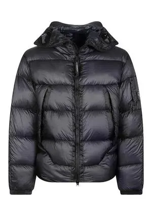 C.P. COMPANY D.d. Shell Explorer Lens Down Jacket - Blue
