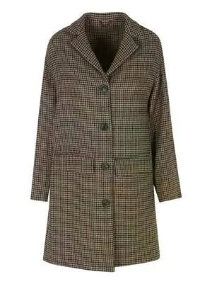 KILTIE Paul Houndstooth-pattern Coat