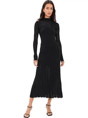 Z Supply Dorris Midi Dress - Black