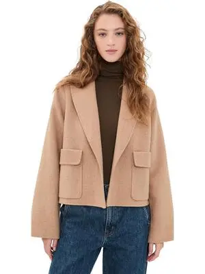 Splendid X Cella Jane Crop Icon Coat - Praline