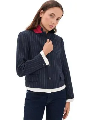 Rag & Bone Lawrence Crop Blazer - Nvymt