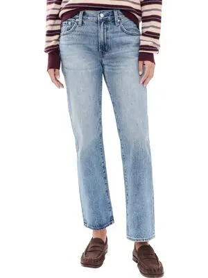 PISTOLA Issa Ankle Relaxed Ankle Straight Jeans - Metropolis