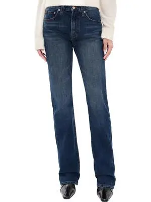 PISTOLA Dakota High Rise Authentic Bootcut Jeans - Skyscraper