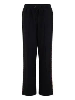 SUGARHILL BRIGHTON Enya Joggers Black Leopard Black