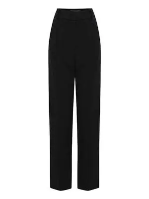 EXQUISE Wide Leg Pants - Black
