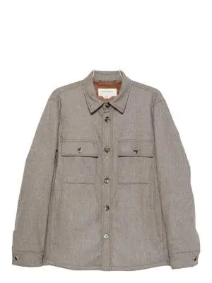 JACOB COHЁN Wool Jacket - Beige