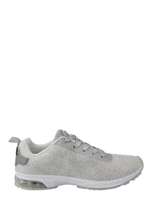 PLEIN SPORT Glitter Mesh Sneakers Grey