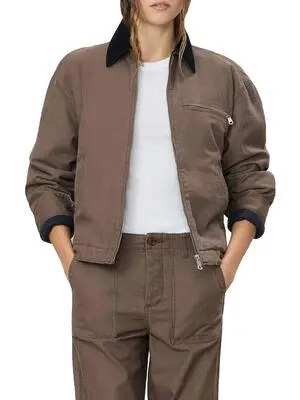 Eterne Cody Cotton Jacket - Mushroom