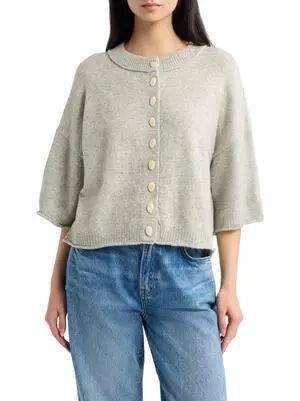A.REN Romane Cardigan - Heather Grey