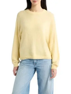 A.REN Haidyn Crewneck Sweater - Yellow