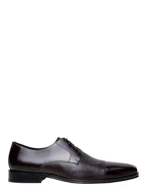 BELVEDERE Alexander Cap Toe Derby - Brown