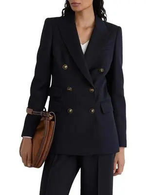 REISS Lauryn Double Breasted Blazer