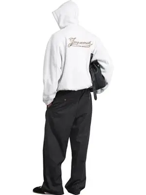 Jacquemus Cotton Torneo Hoodie - Grey