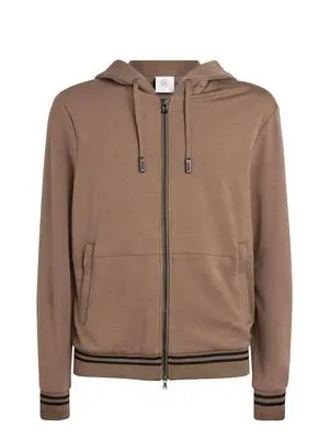 Bogner Zip-up Forest Hoodie - Brown