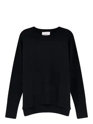 LISA YANG Mila Cashmere Sweater With Ribbed Knit