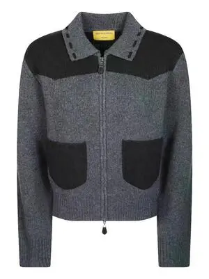 GUEST IN RESIDENCE Saddle Up! Panelled Knit Jacket