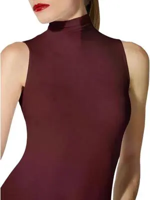 WOLFORD Sleeveless Turtleneck Bodysuit