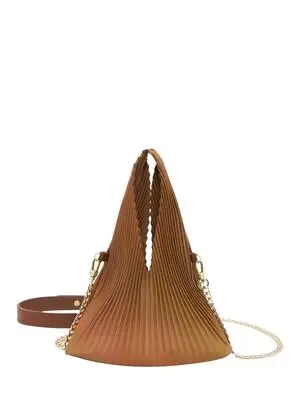 REPLEAT Petite Hobo Pleated Clutch Bag
