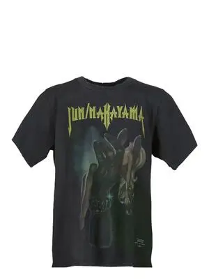 JUN/NAKAYAMA Make Love Graphic-print Washed T-shirt - Black