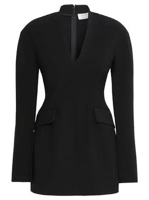Max Mara Stretch Viscose-blend Hourglass Dress - Black
