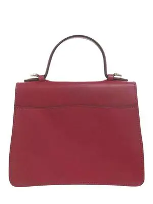 Cartier 2020-2026 Mini Leather Panthere C Satchel - Red