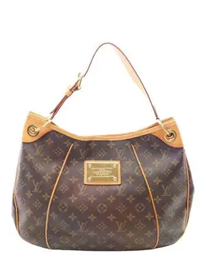 LOUIS VUITTON 2012 Monogram Galliera Pm Shoulder Bag - Brown
