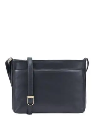LLOYD BAKER LONDON Tamarra Leather Crossbody Bag - Blue