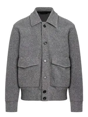 DONDUP Button-up Shirt Jacket - Grey