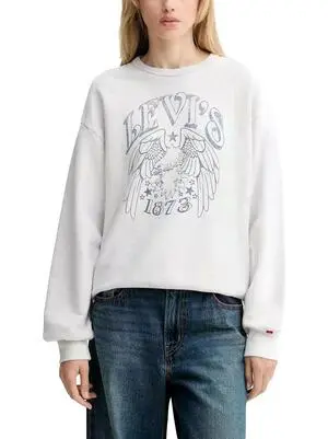 LEVI'S Graphic-print Sweater - Grey