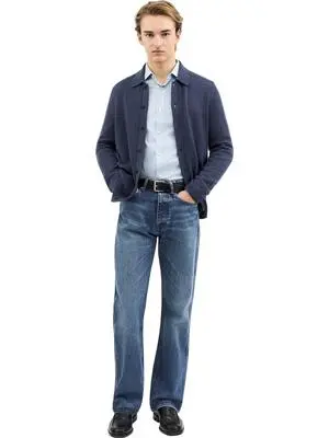 Tiger Of Sweden Dash Tile High Rise Jeans - Medium Blue